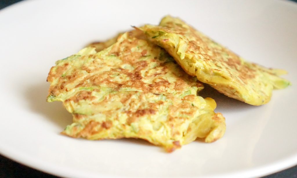 Pancakes de courgette - super recette sur Caviar & Champagne